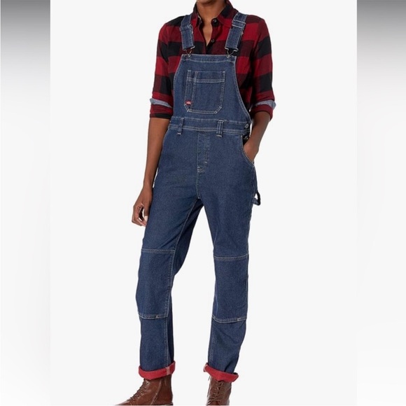 Dickies | Jeans | Dickies Medium Overalls Warming Temp Iq Denim Bib ...